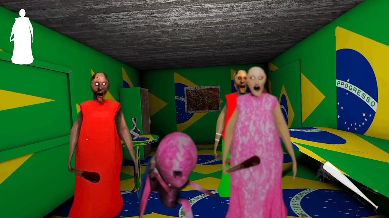 PLAYING AS ALL GRANNY CHARACTERS IN RED GRANNY | GRANNY HORROR GAME ...