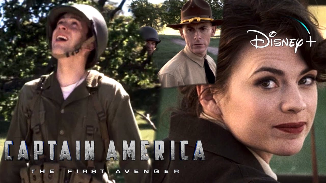 Captain America: TFA | Steve Gets The Flag - A Ride With Agent Carter ...
