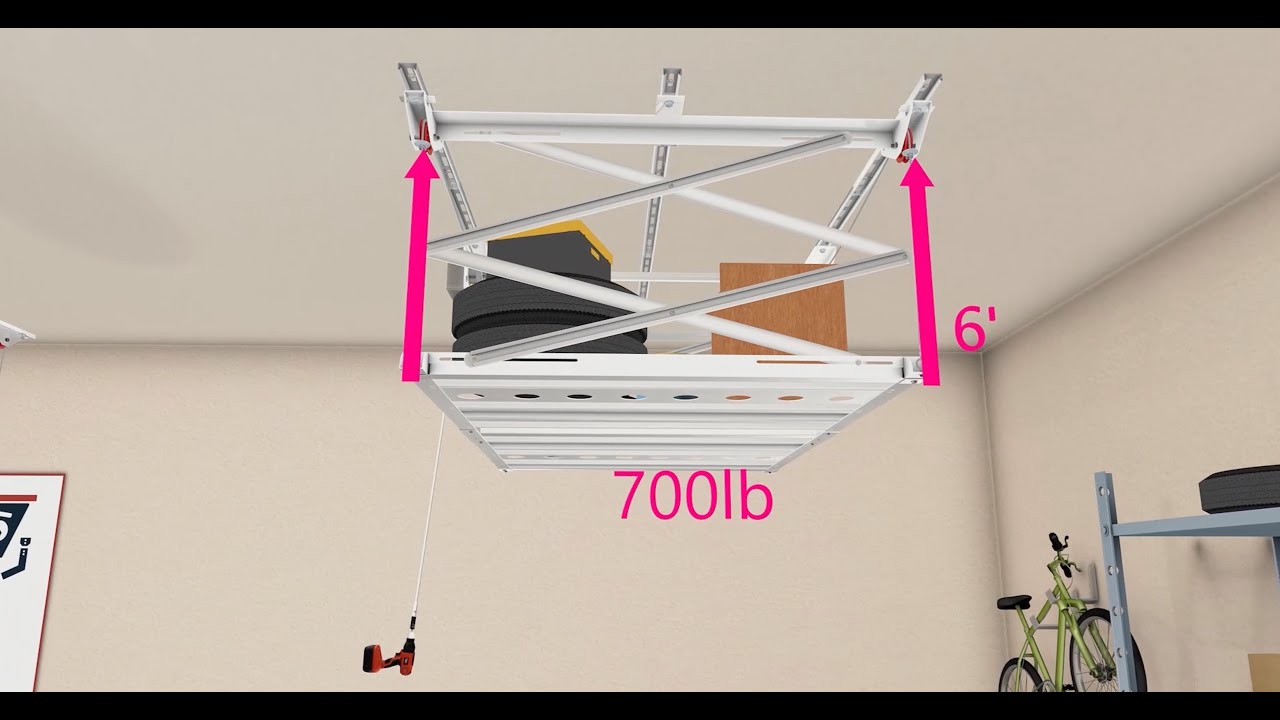 Retractable Storage System - YouTube
