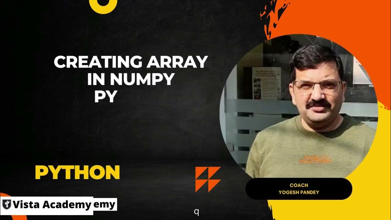 1.10 what are numpy arrays function for data Data Analytics - YouTube
