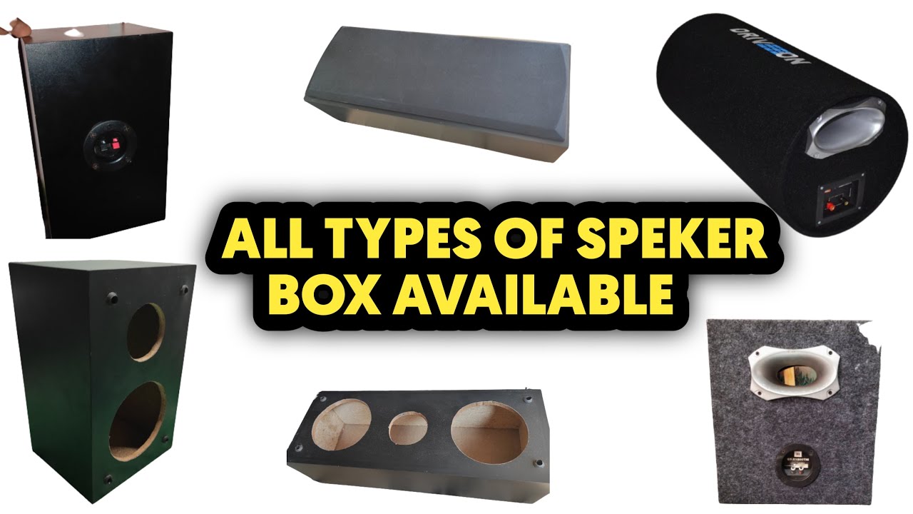 All type of speaker box available// primium quality//best price// - YouTube