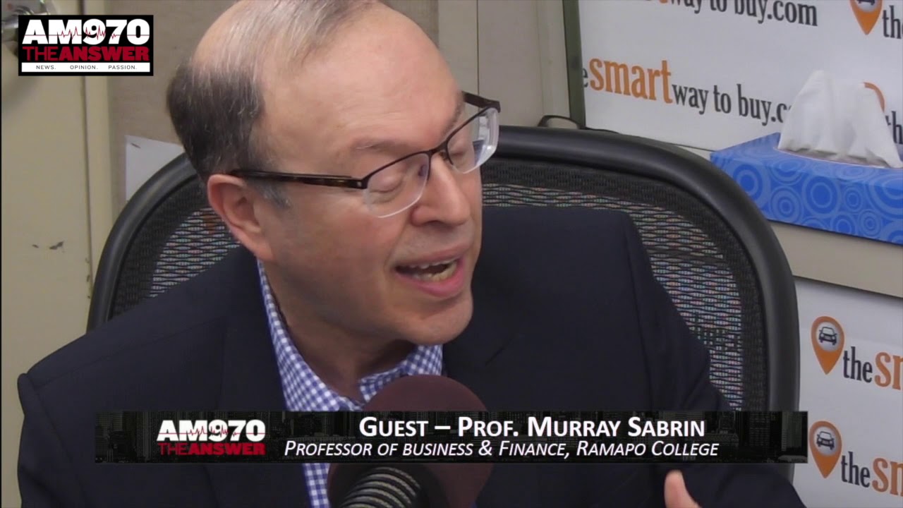 Murray Sabrin - Interview - Piscopo In The Morning 4-3-18 AM 970 The Answer - YouTube