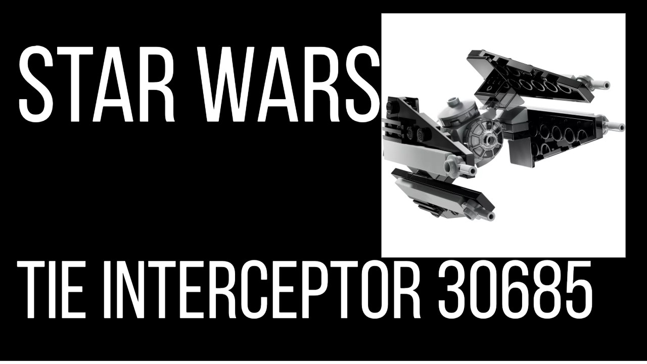 Star Wars TIE Interceptor 30685 ASMR Build #lego - YouTube