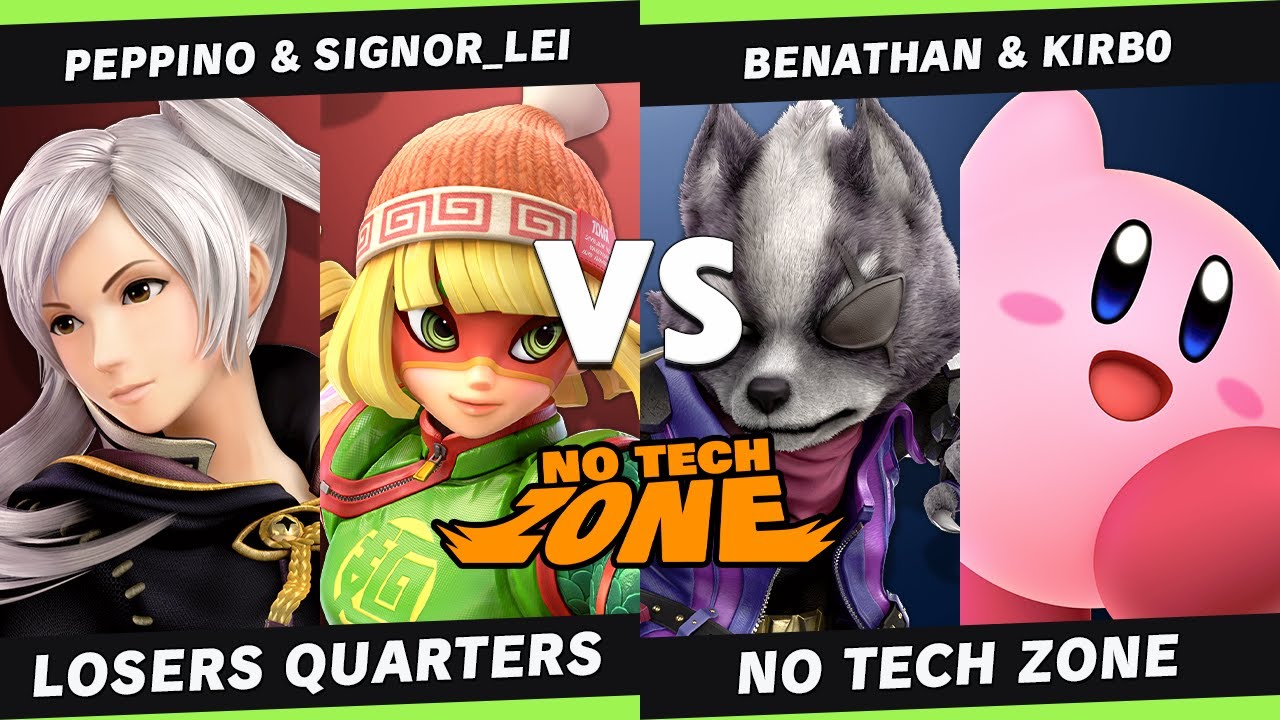 No Tech Zone Doubles - Peppino & Signor_Lei Vs. Benathan & Kirb0 ...