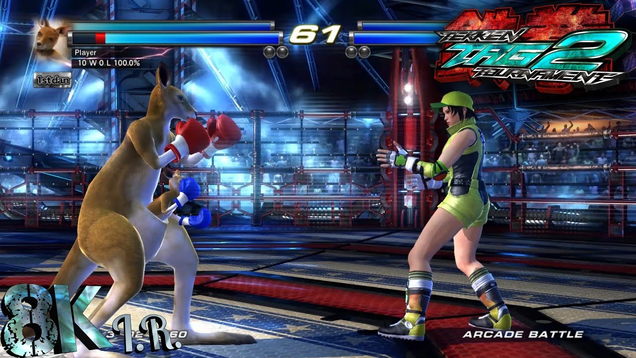 Tekken Tag 2 | Roger Jr. | Story Battle | 8k Internal Resolution | Cemu ...