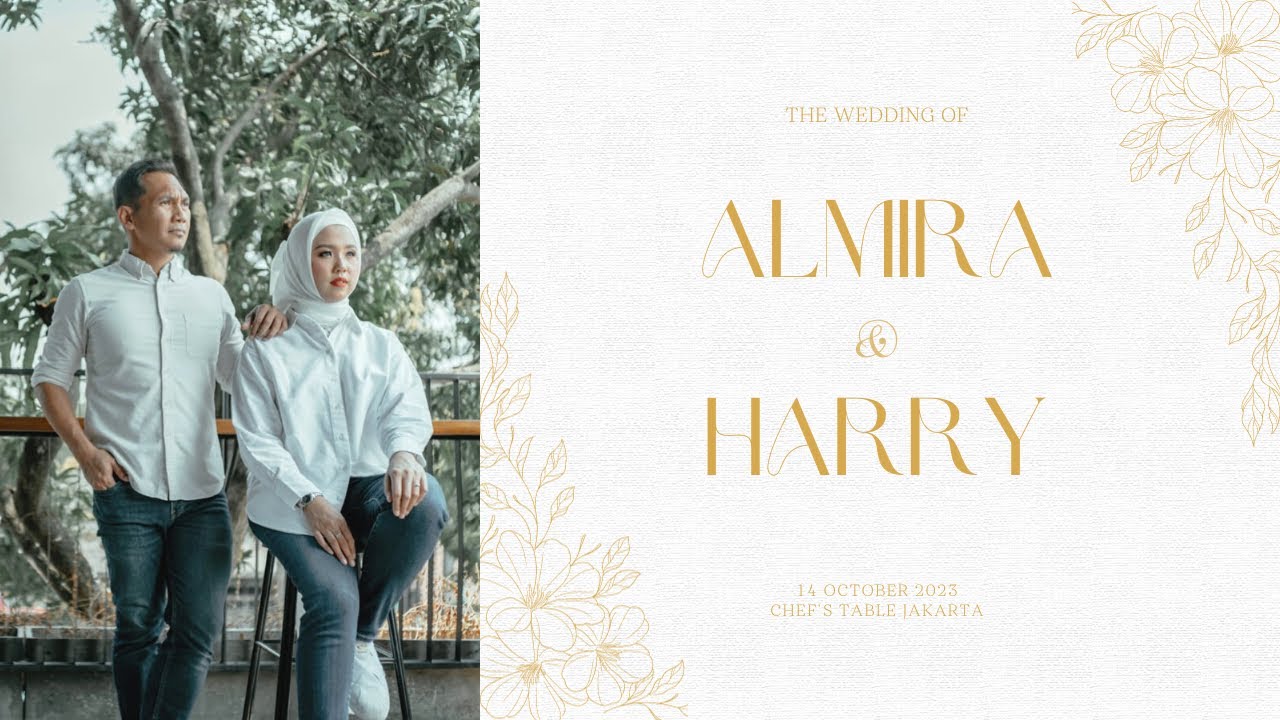 The Wedding of Almira & Harry - 14 Oktober 2023 - YouTube