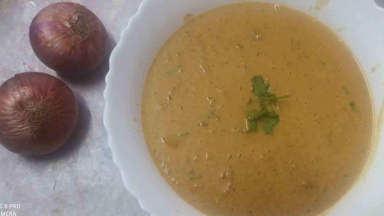 Onion Ka Salan || Suits for Rice, Chapathi, Pulao || SSV Creations ...