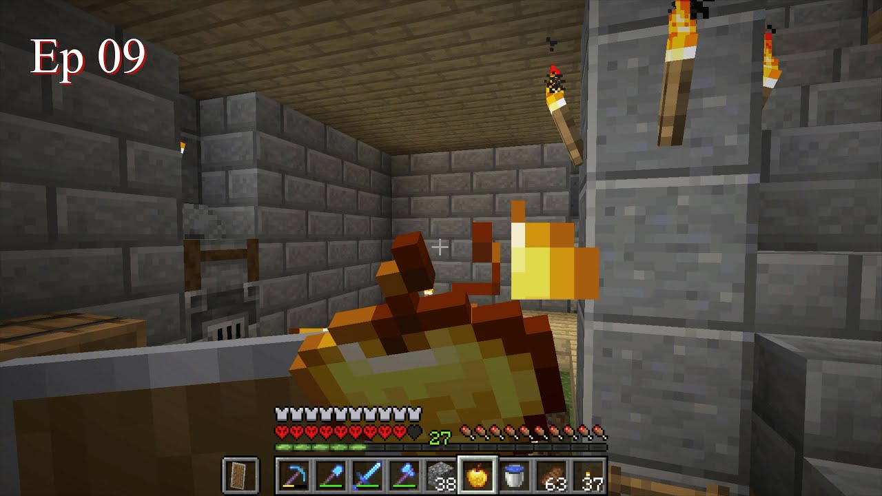 The Most Embarrassing First Damage | Minecraft UHC Let's Play Ep 09 ...