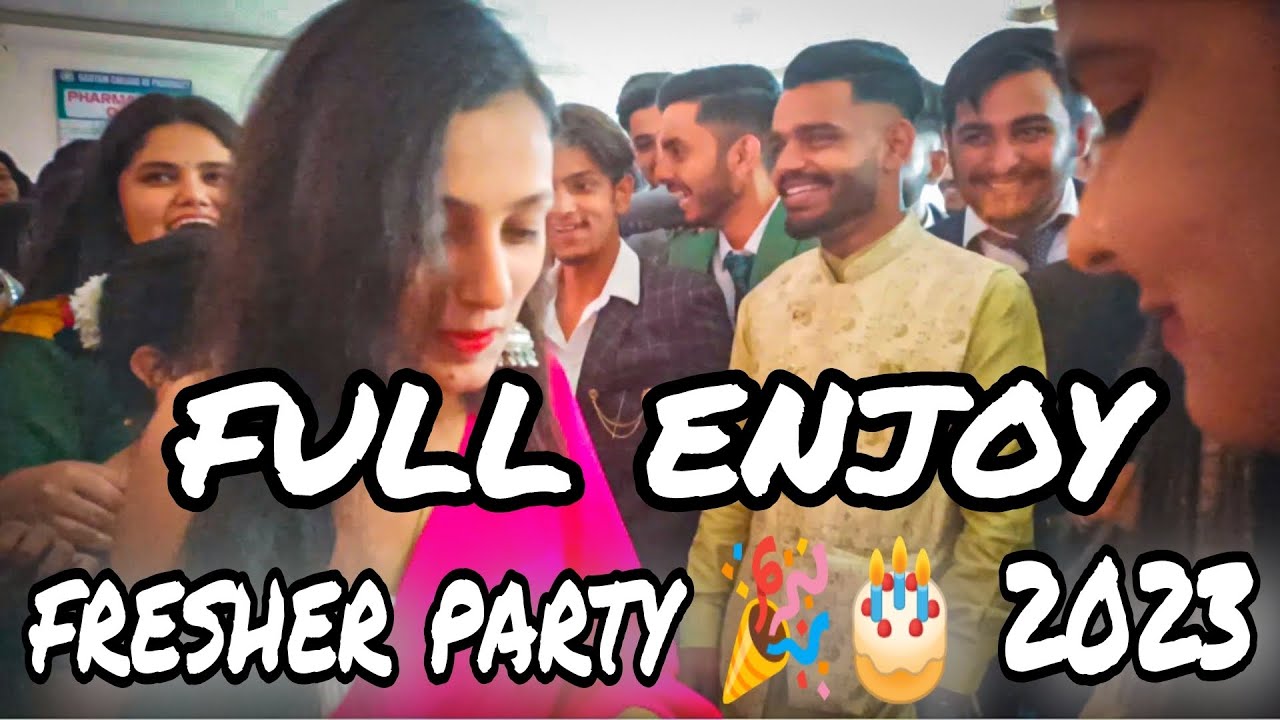 Fresher party 2023 ll Gautam collage of pharmacy ll vlog# - 37 ll full enjoy ll 🎉🙂 ️ - YouTube