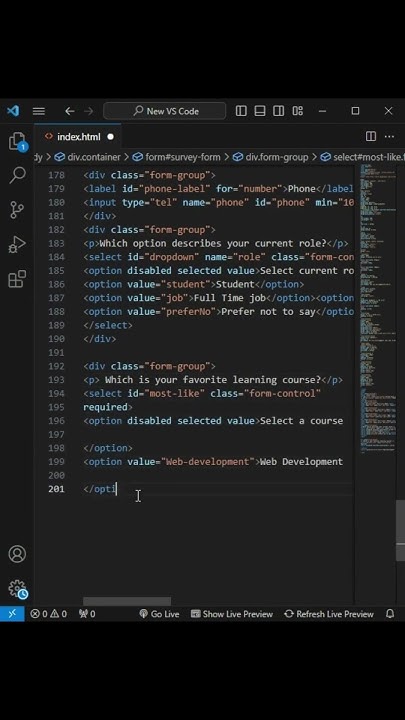 Survay Form | HTML CSS #umservicesofficial #javascript #coding #developer #programming - YouTube