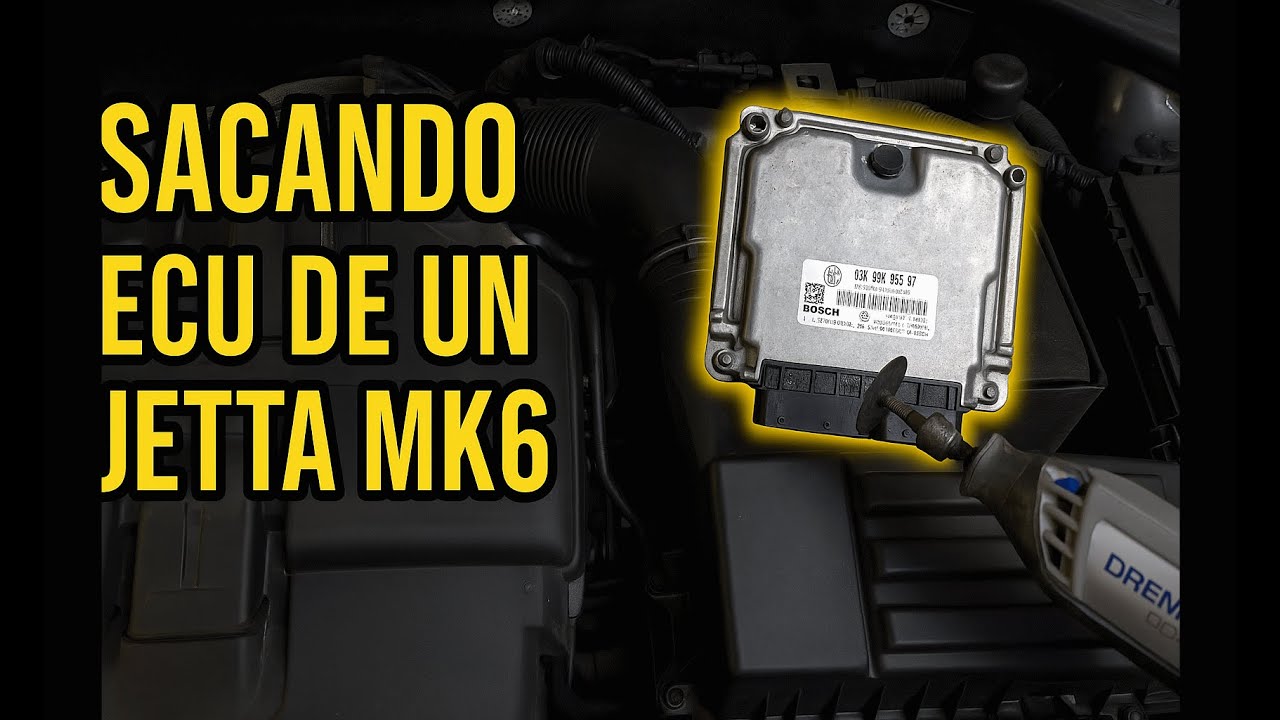 VW jetta / Vento MK6 - Sacando ECU / Extracting ECU - YouTube