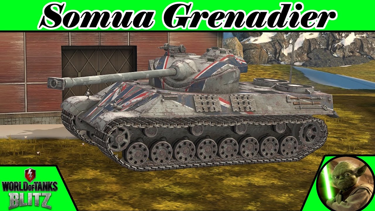 Somua Grenadier -_- World of Tanks Blitz - YouTube