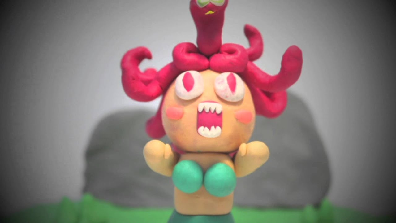 Clay Animation Medusa Slayer - YouTube