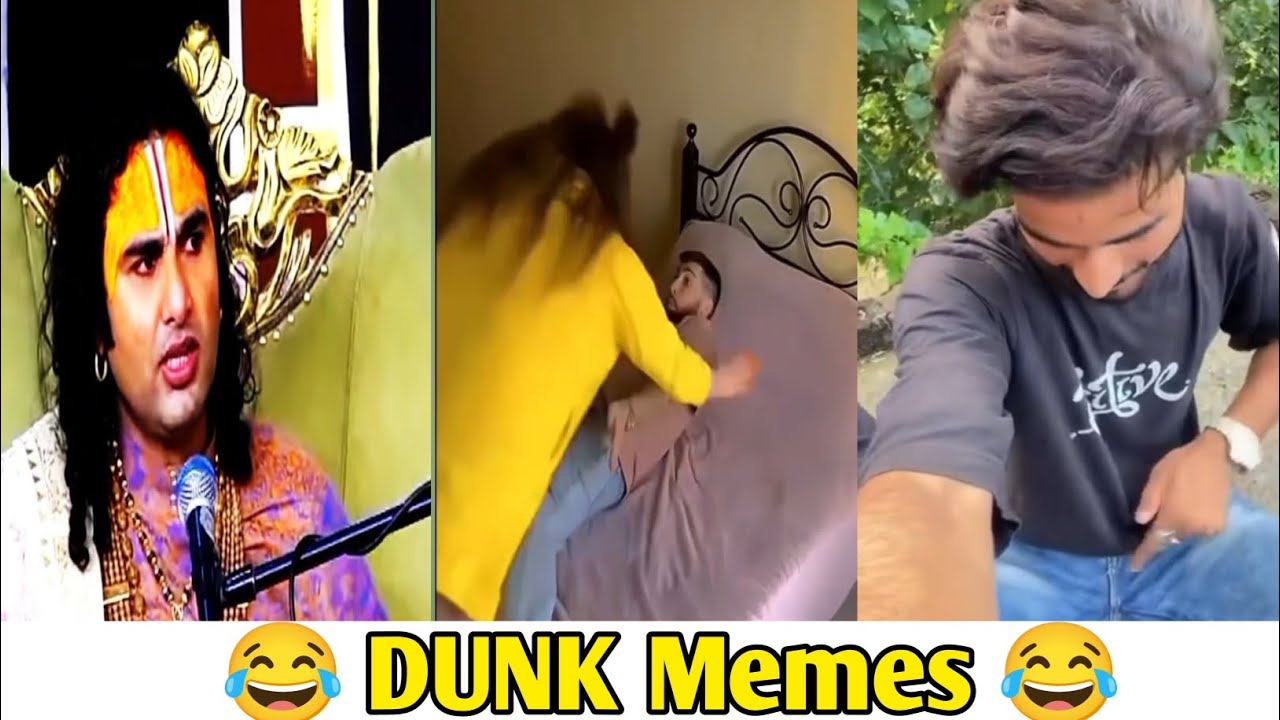 Dunk memes wah Kya seen hai 😂 trending Dunk memes 😂😂 - YouTube