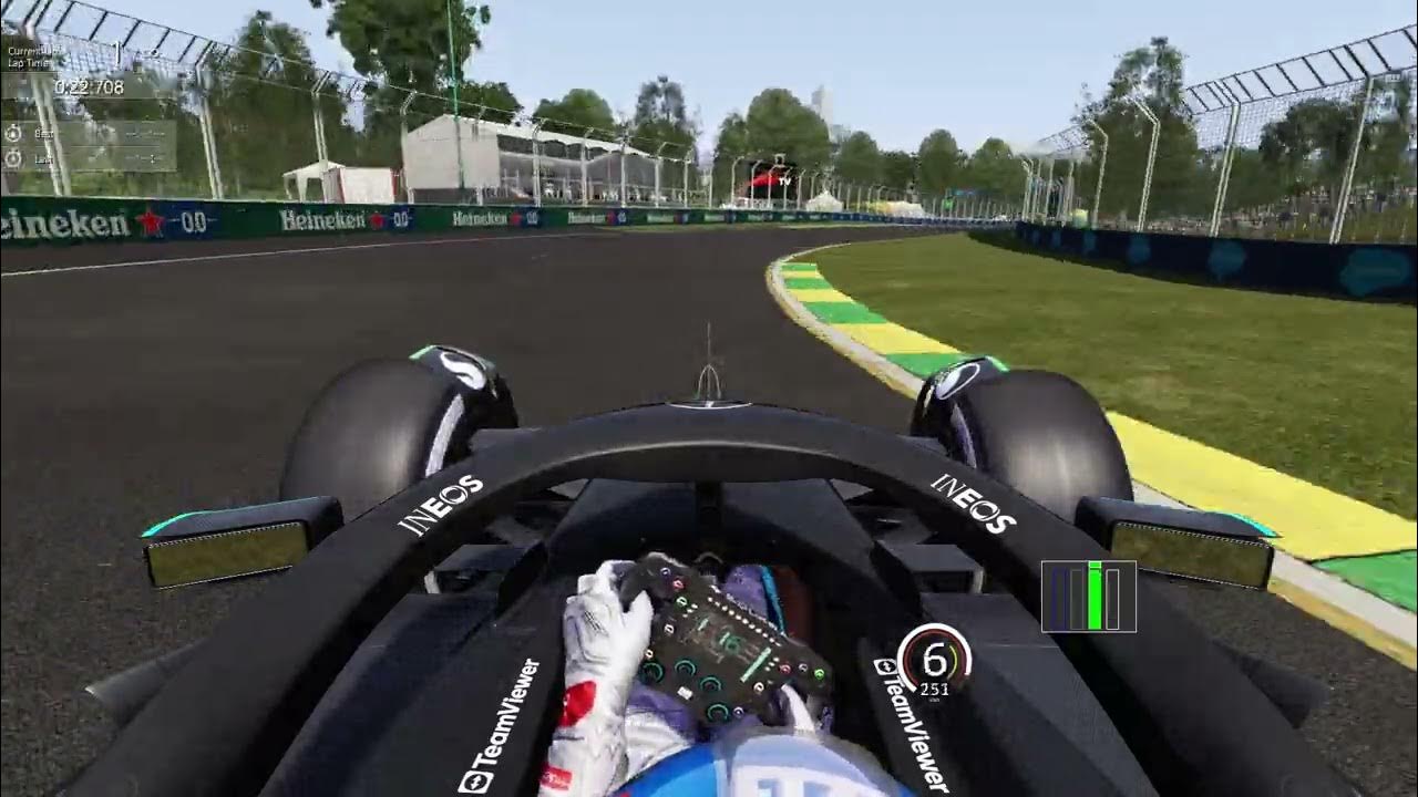 Assetto Corsa - RSS Formula Hybrid 2022 V2 - Hotlap - Melbourne 1:15.587 - YouTube
