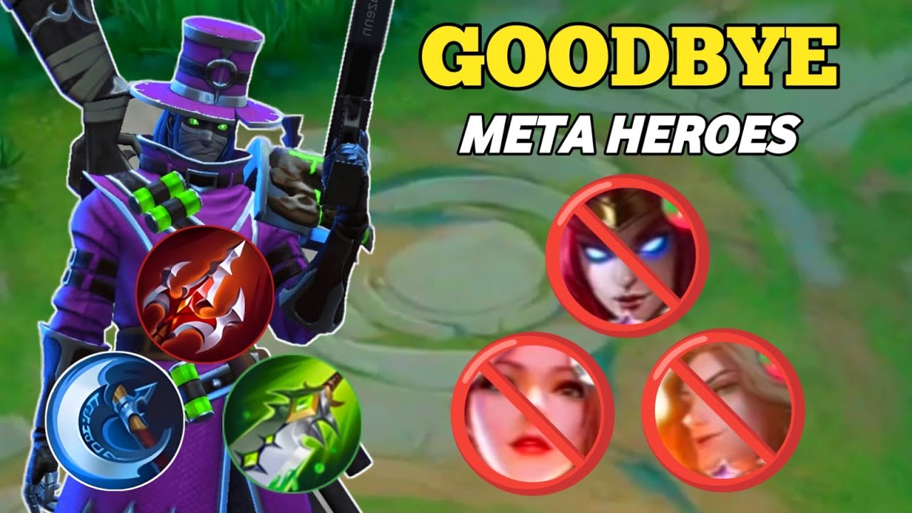 GOODBYE META HEROES!! CLINT NEW META DESTROYER - Mobile Legends - YouTube