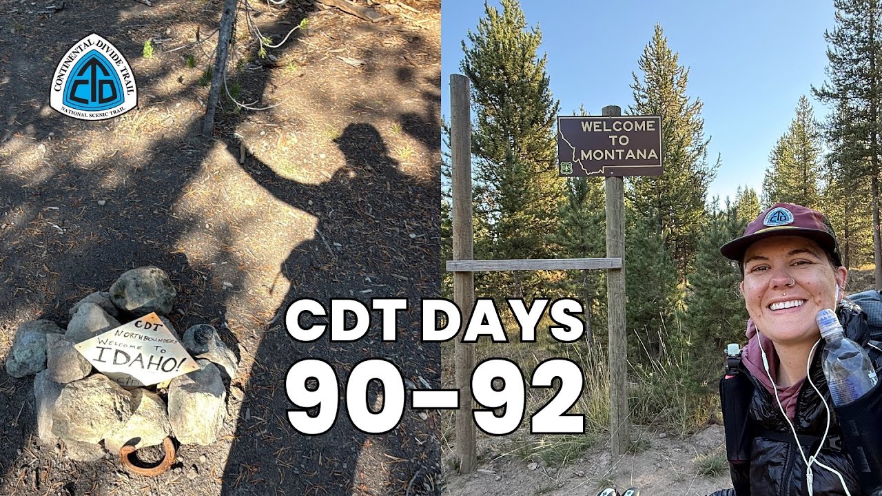 CDT 2025 | Days 90–92: Black Bears, Old Faithful & Crossing 3 STATES in ...