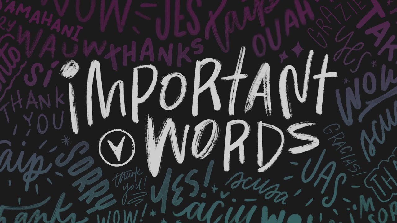 THE POWER OF WORDS: WOW! - Journey Burlington - YouTube