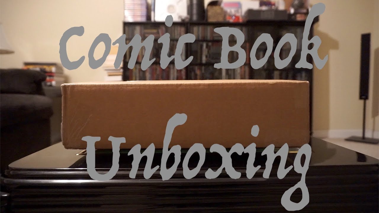 Comic Book Unboxing DCBS September 2018 - YouTube
