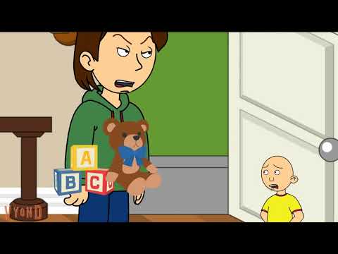 Caillou gets grounded and ungrounded for the first time - YouTube