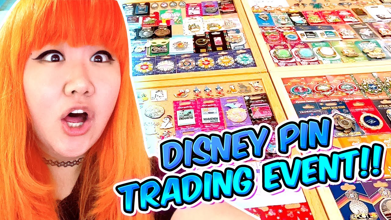Come with me!! Awesome Disney Pin Haul from Disney Pin Trading Event ...