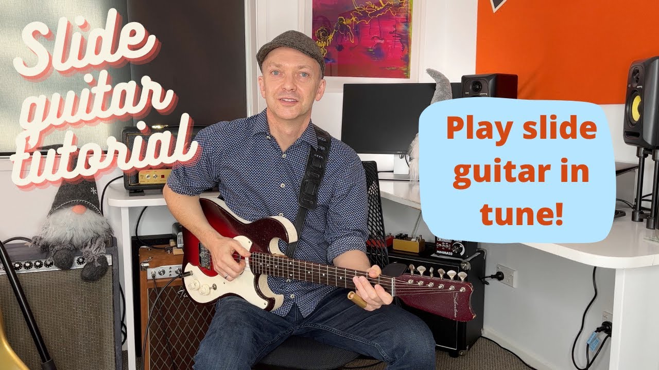 How to play slide guitar in tune! - YouTube