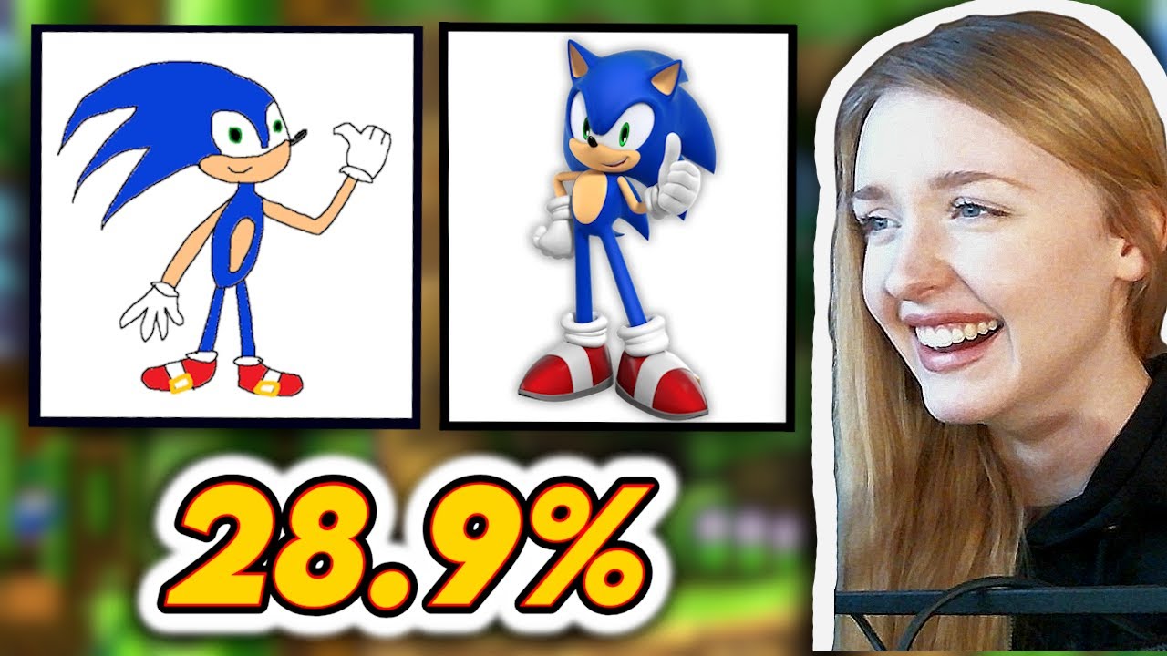 I Drew Every Sonic Character From Memory - YouTube
