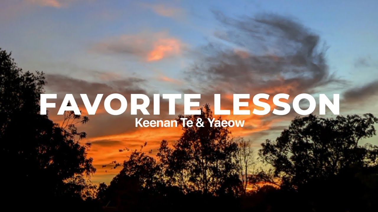 Keenan Te,Yaeow - Favorite Lesson ( Speed Up & Reverb ) - YouTube