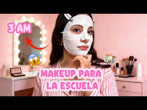 MAQUILLAJE para la ESCUELA 🏫🎀 APRUEBA de PROFESORES 👨🏻‍🏫 