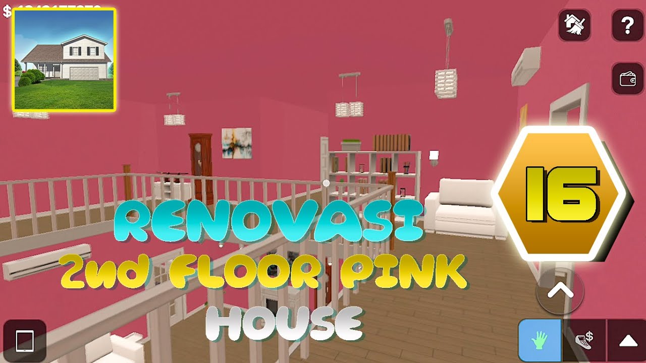Renovation 2nd Floor Pink House - House Designer Fix & Flip | Game ...