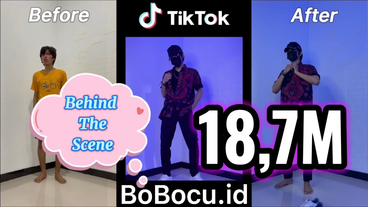 BoBocu Tik Tok "Simple Simple Batik" Behind The Scene - YouTube