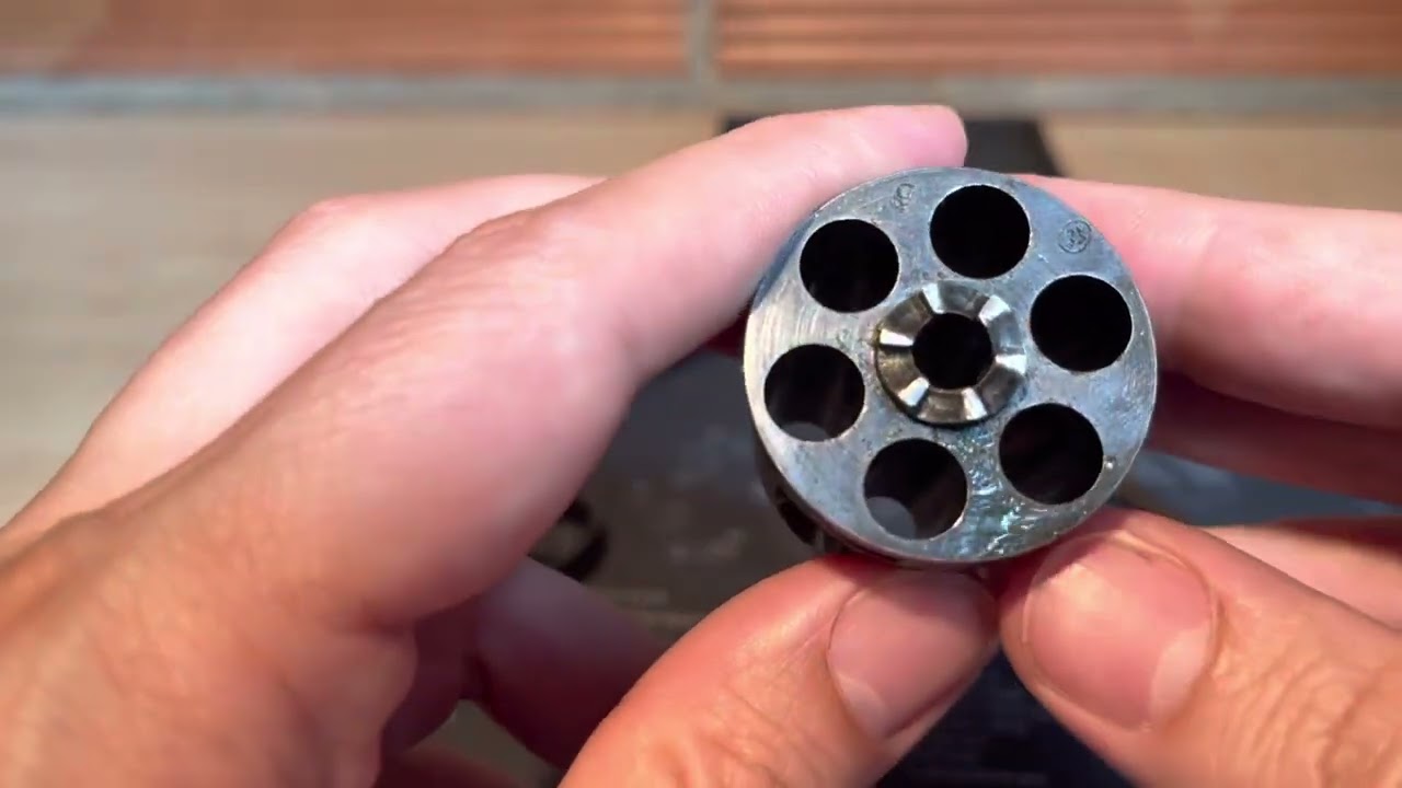 Nagant 1887 "BREVET NAGANT" Revolver Proof marks - YouTube