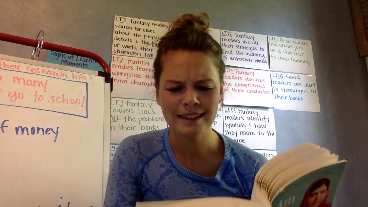 I Am Malala Study Guide Malala Book Malala Yousafzai