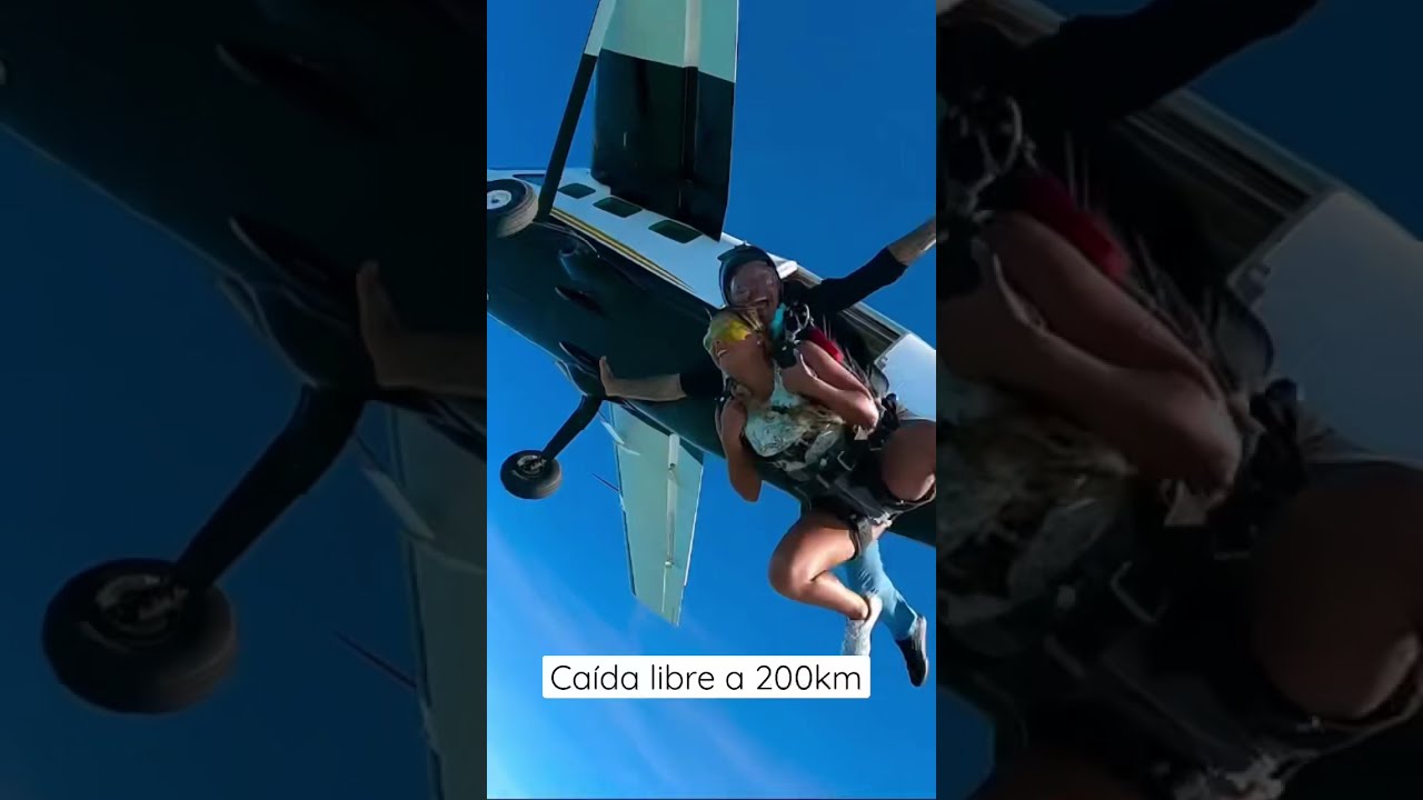 Salté de un avión en paracaídas 🪂 😱 - YouTube