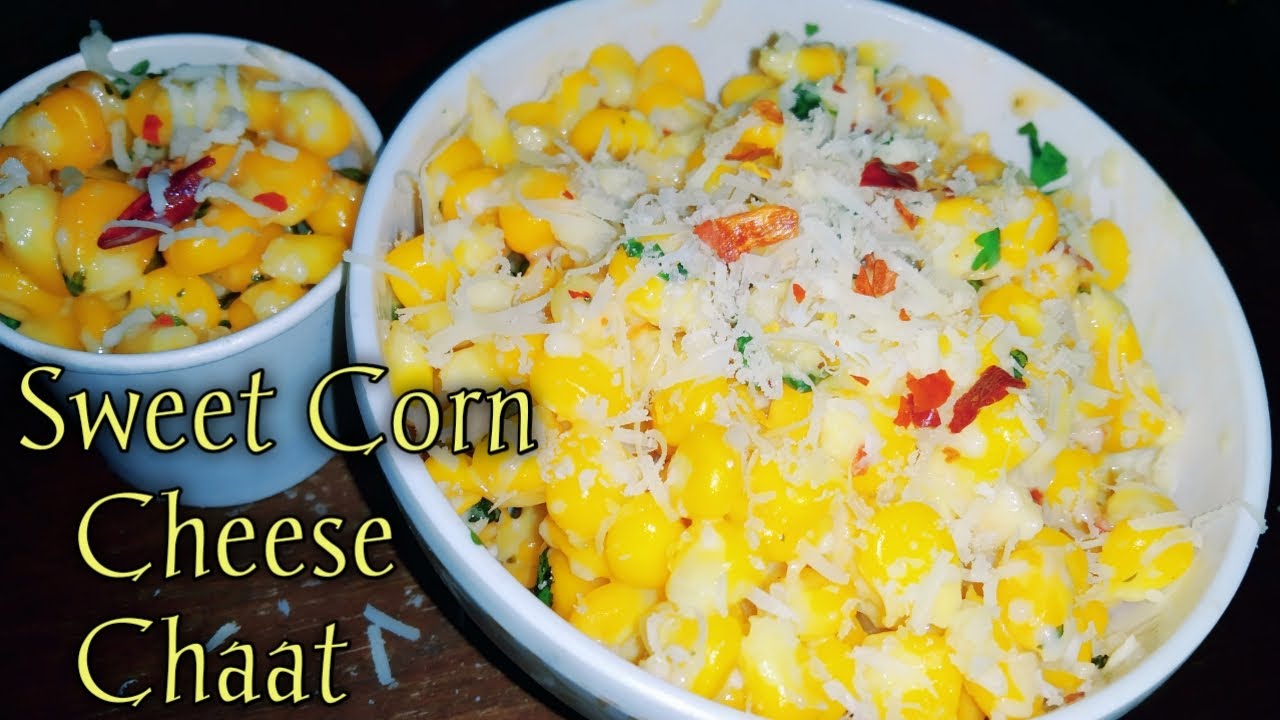 Chilli Cheese Sweet Corn Recipe | 10mins recipe | sweet corn cheese ...