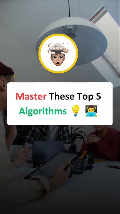 Top 5 Algorithms To Master Data Structures And Algorithms Shorts Dsa Algorithm Interview