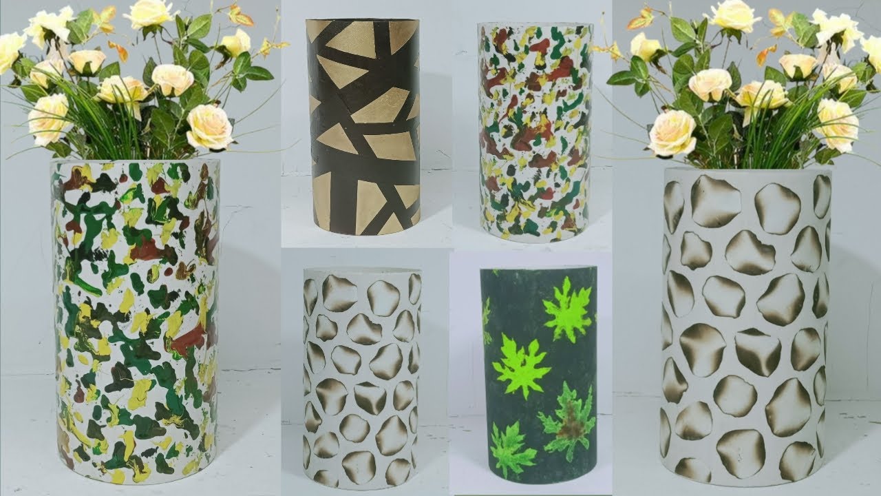 4 Creative ideas to use Plastic pipe & Waste material / PVC pipe craft ...