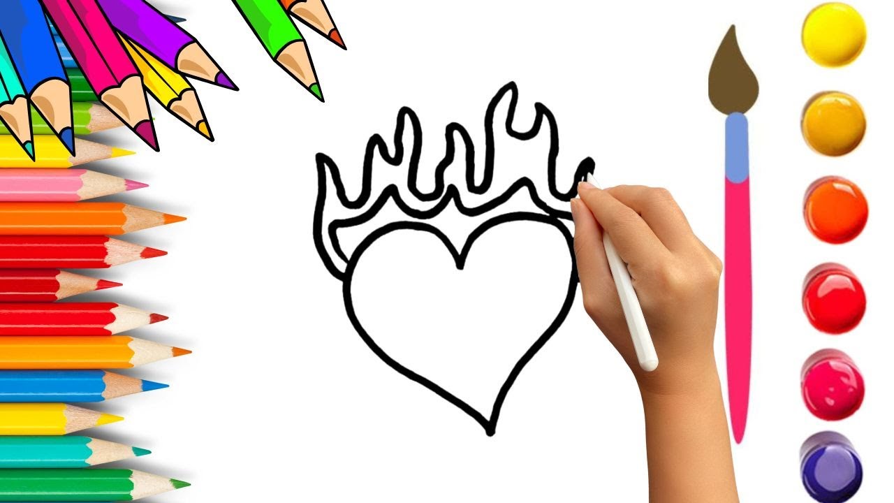 How To Draw cute Hard Drawing, Painting & Coloring For Kids and ...