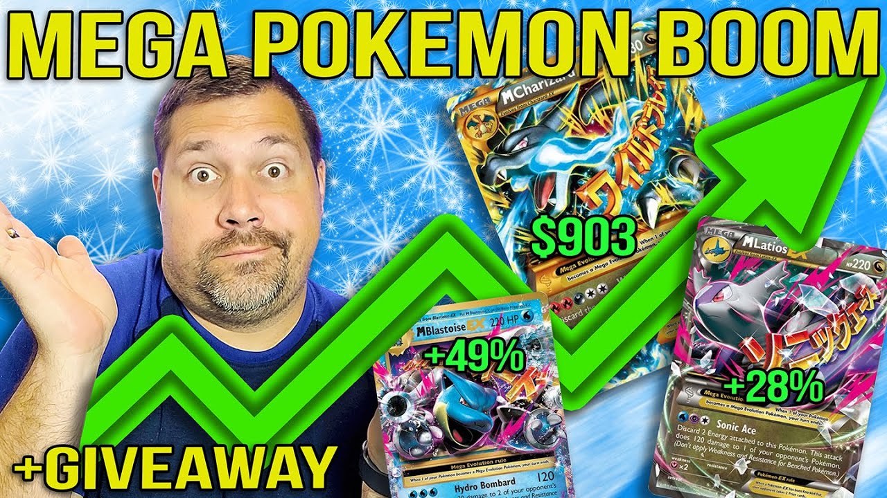Mega Pokemon Boom Pokemon Investing +GIVEAWAY - YouTube