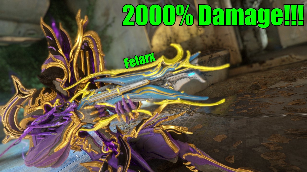 I Absolutely LOVE This Gun - Felarx Incarnon Build [Warframe] - YouTube