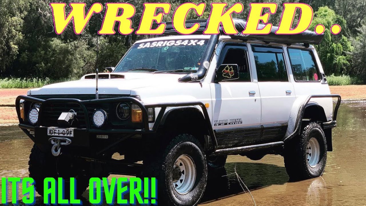 I WRECK a perfectly straight GQ Patrol | IS THIS THE END ?? | - YouTube