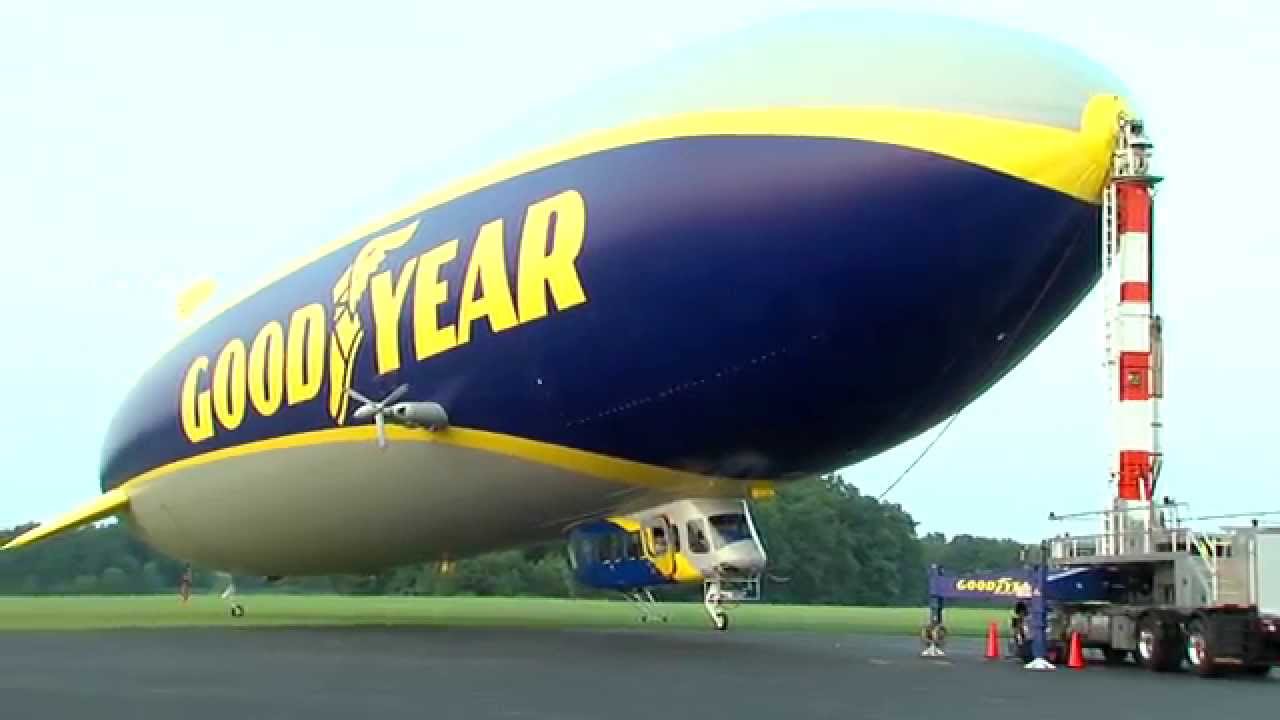 New Goodyear Airship Flight Contest - YouTube