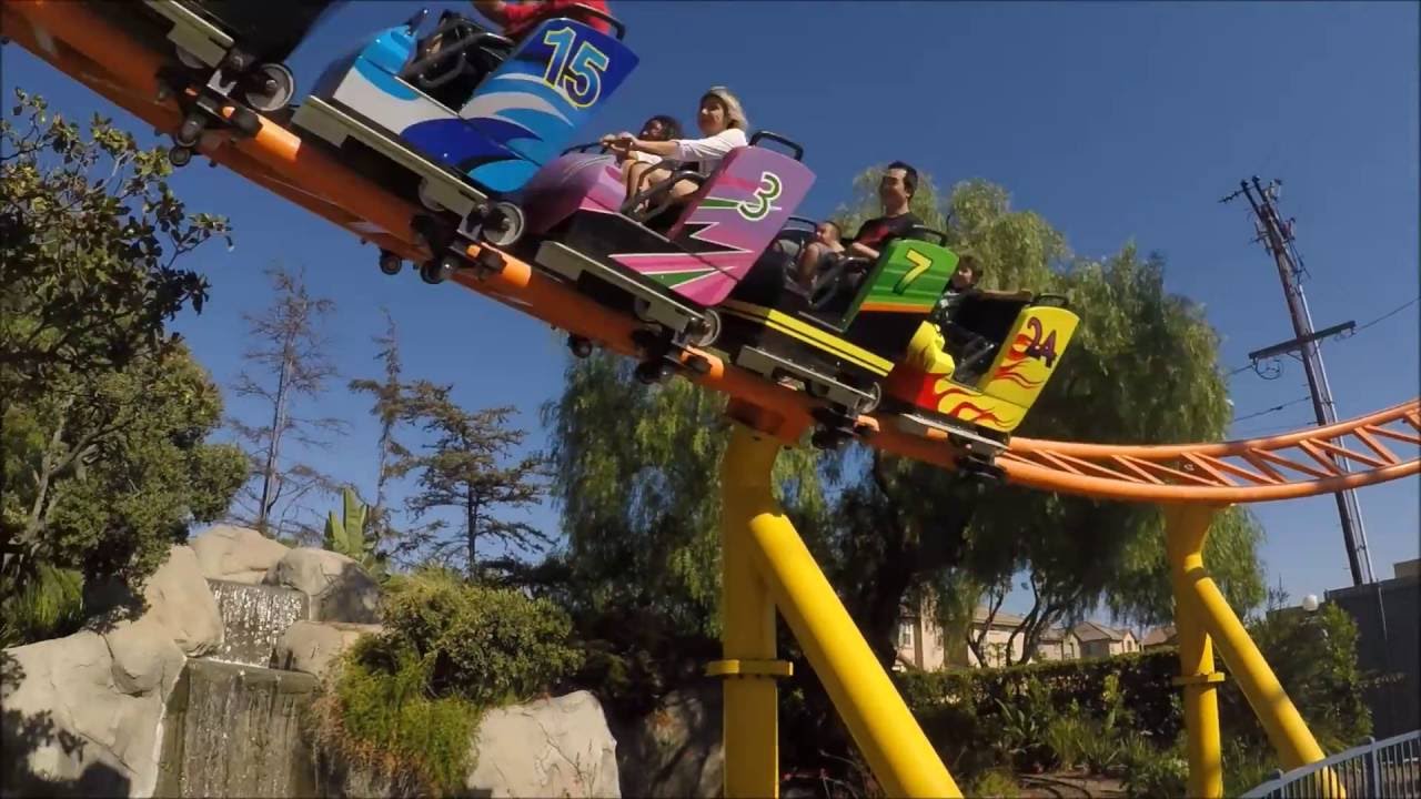 Rewind Racers roller coaster at Adventure City - Anaheim, California ...