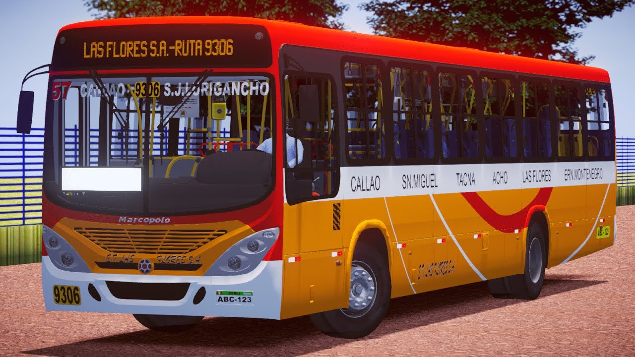 *LANZAMIENTO* Skin LAS FLORES S.A. [Ruta 9306]|Marcopolo Torino 2007 MB ...