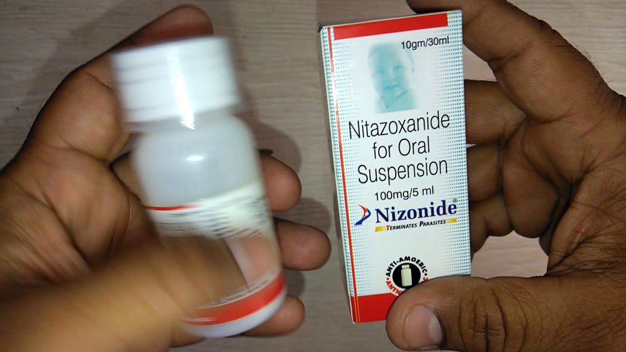 Nizonide Suspension review Treatment of Amoebiasis,Giardiasis ...