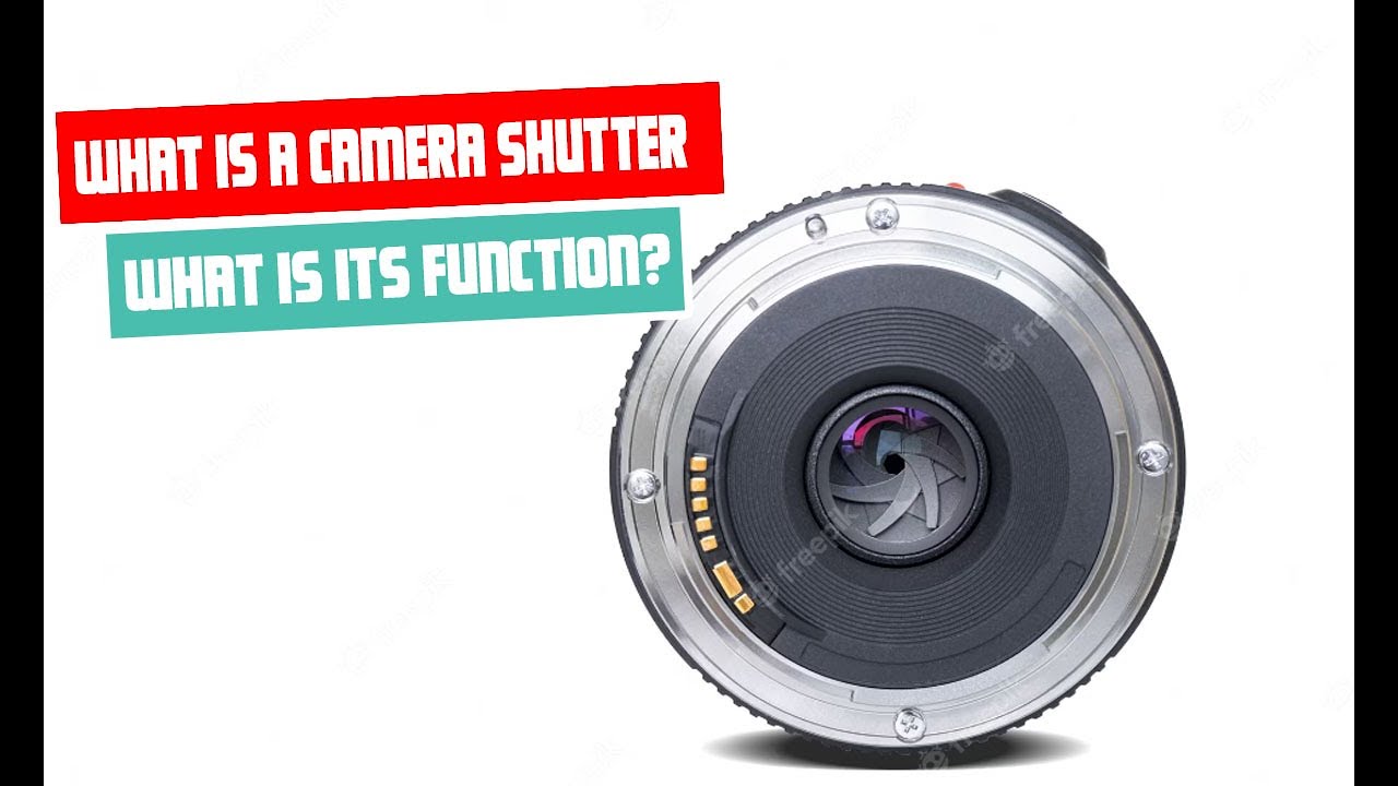 What is a camera shutter and what is its function - YouTube