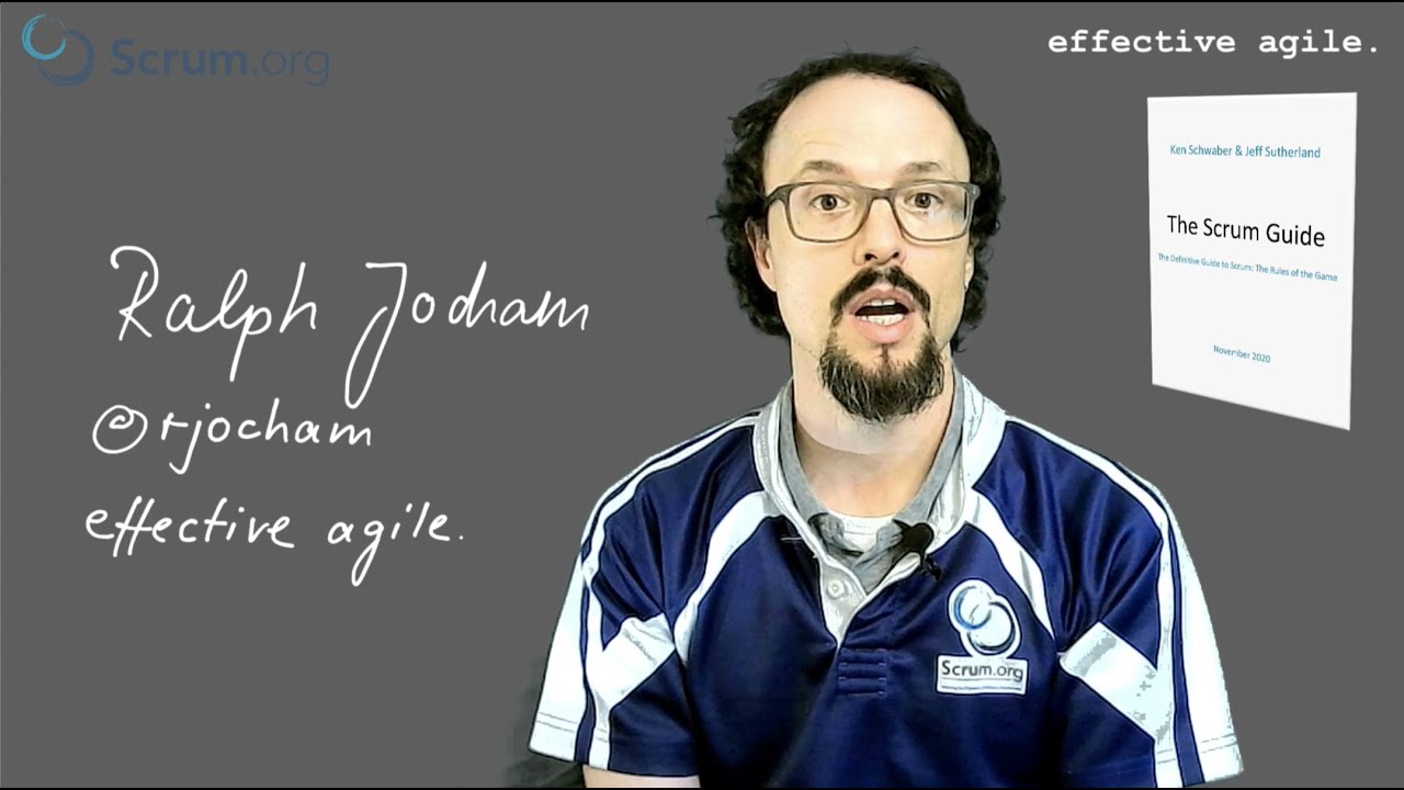 Scrum Guide 2020 - Accountabilities - YouTube