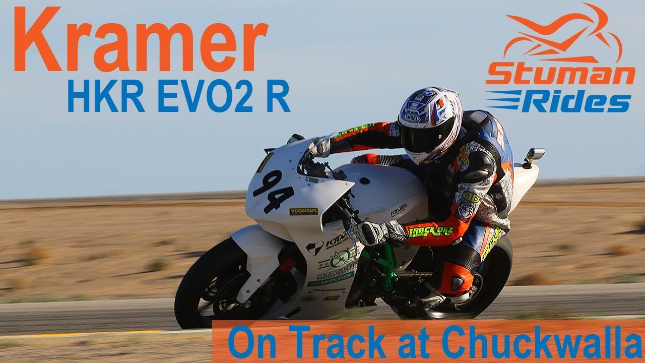 Riding the Kramer Motorcycles HKR EVO2 R - YouTube