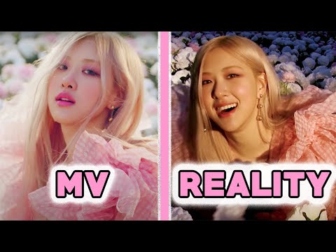 BLACKPINK ROSÉ 'ON THE GROUND' MV vs REALITY