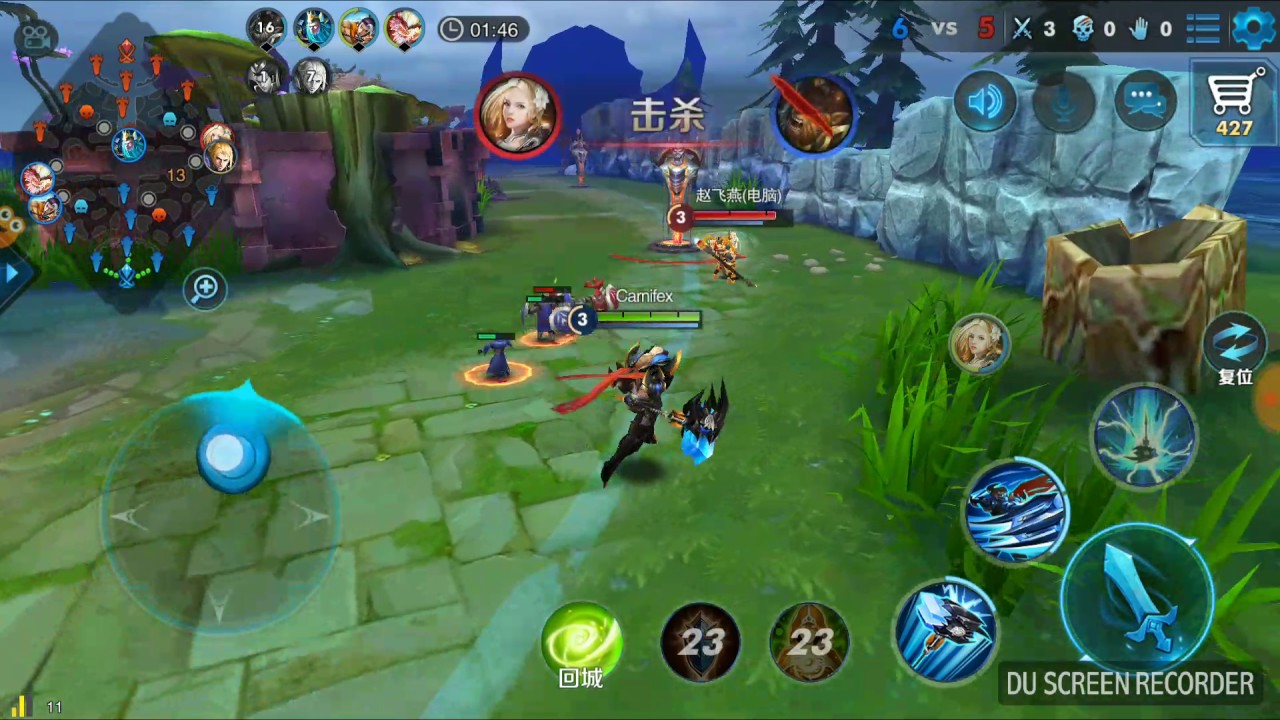 Smite mobile Android game --Thor - YouTube